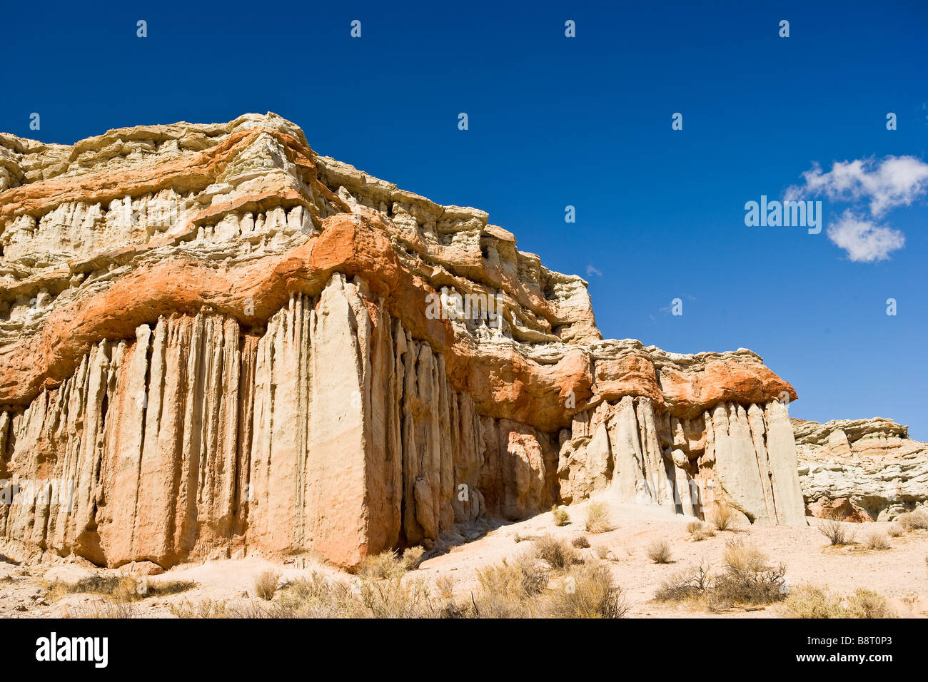 sedimentary rock formation Red Rock Canyon State Park California Untied ...