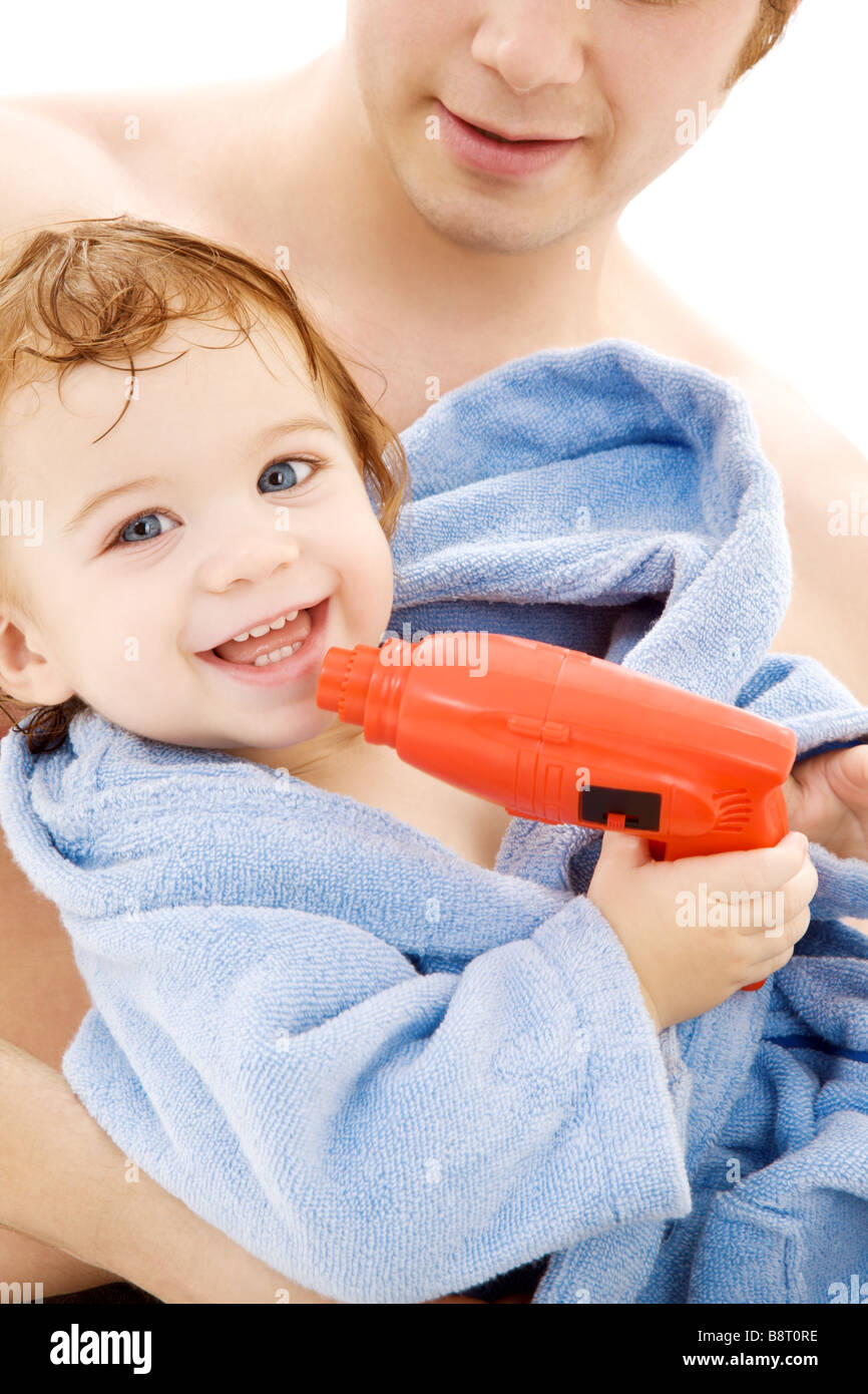 picture of happy father with baby boy Stock Photo - Alamy