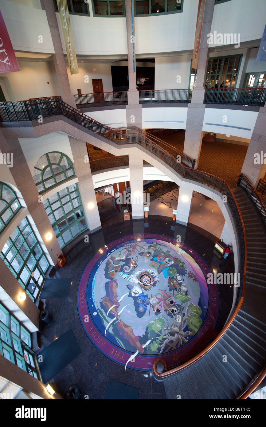 Bob Bullock Museum Story of Texas History Museum Stock Photo - Alamy