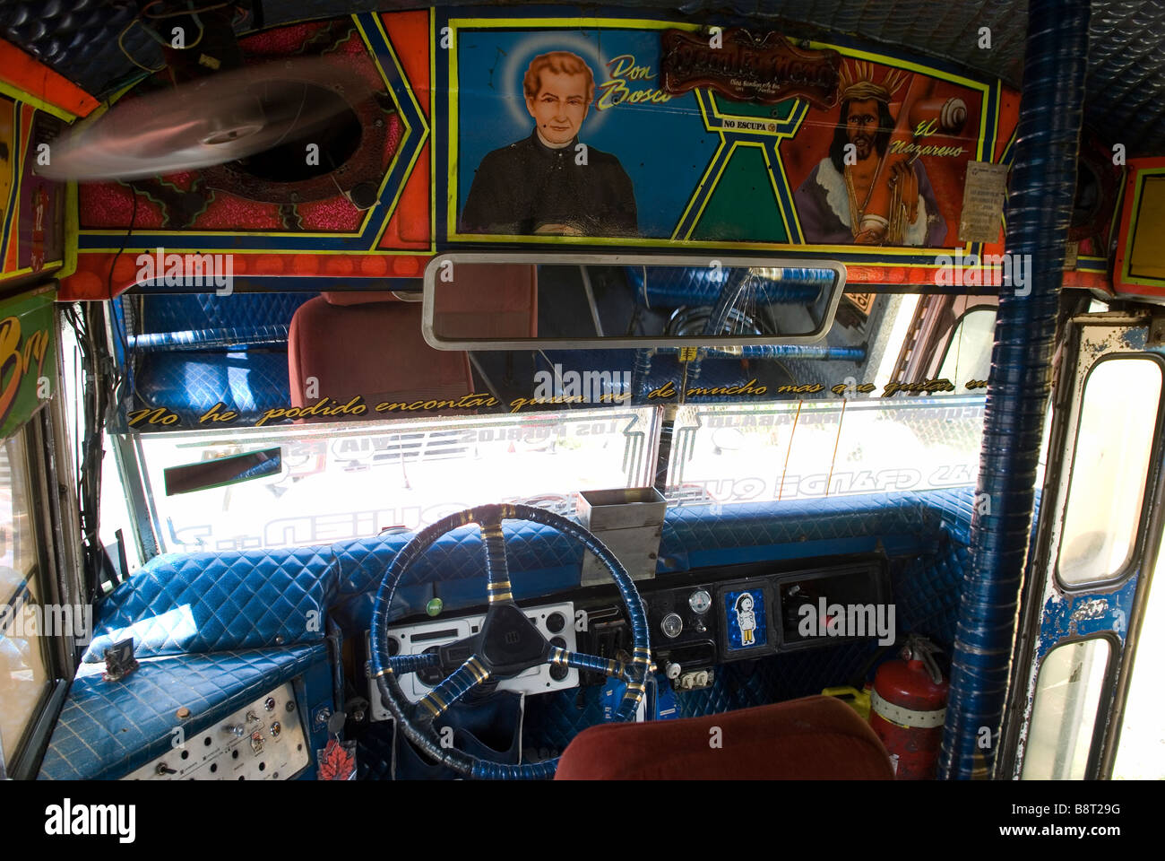 Diablo Rojo bus painted by Oscar Melgar - most famous of Panama's bus ...