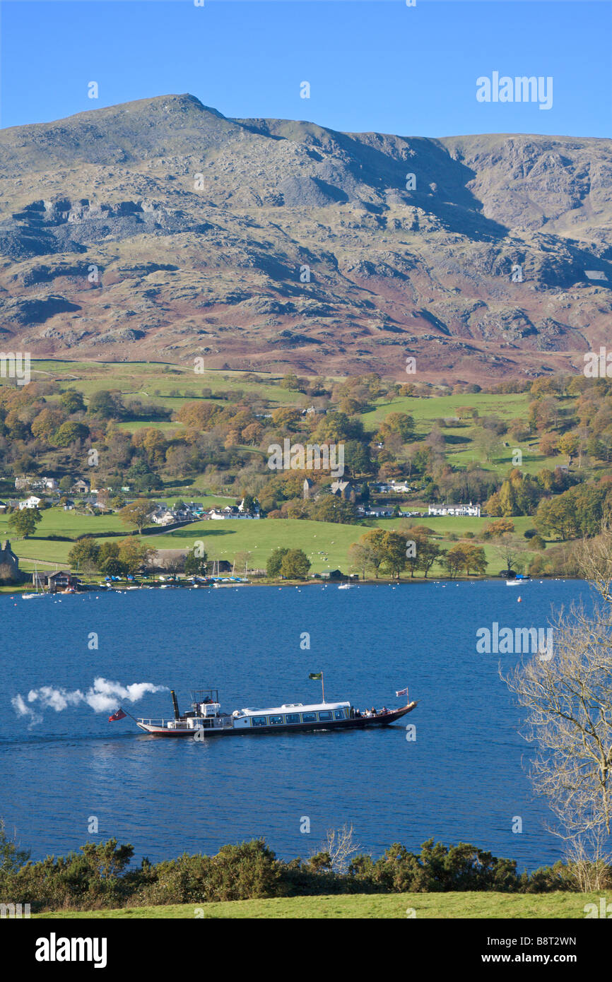 Coniston water lake district boat hi-res stock photography and images ...