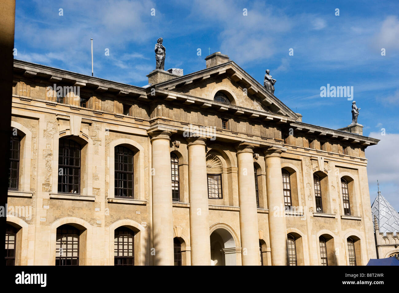 Oxford university clarendon building bodlean library study books hi-res ...