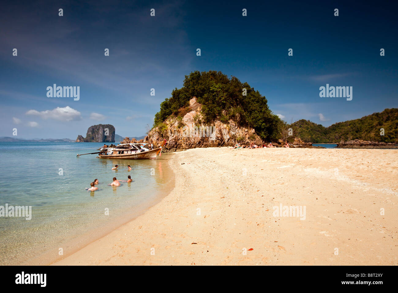 Rai and Pakbia Island: Beach Stock Photo - Alamy