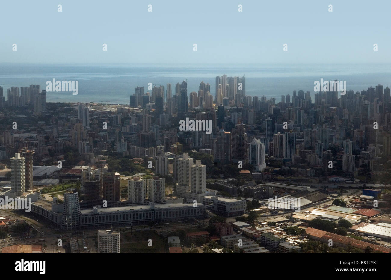 Aerial view panama city skyline hi-res stock photography and images - Alamy
