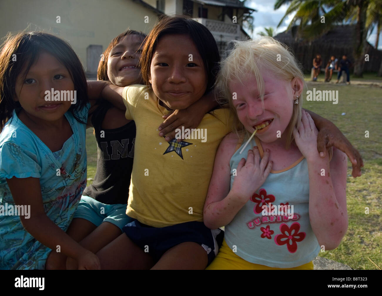 Albino children are known among the Kuna Indians as 'children of the ...