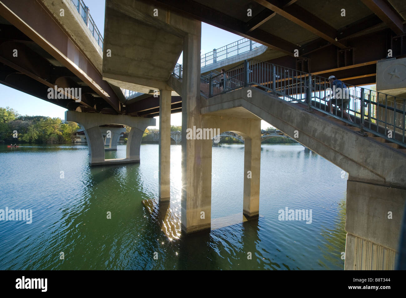 Pfluger pedestrian bridge hi-res stock photography and images - Alamy