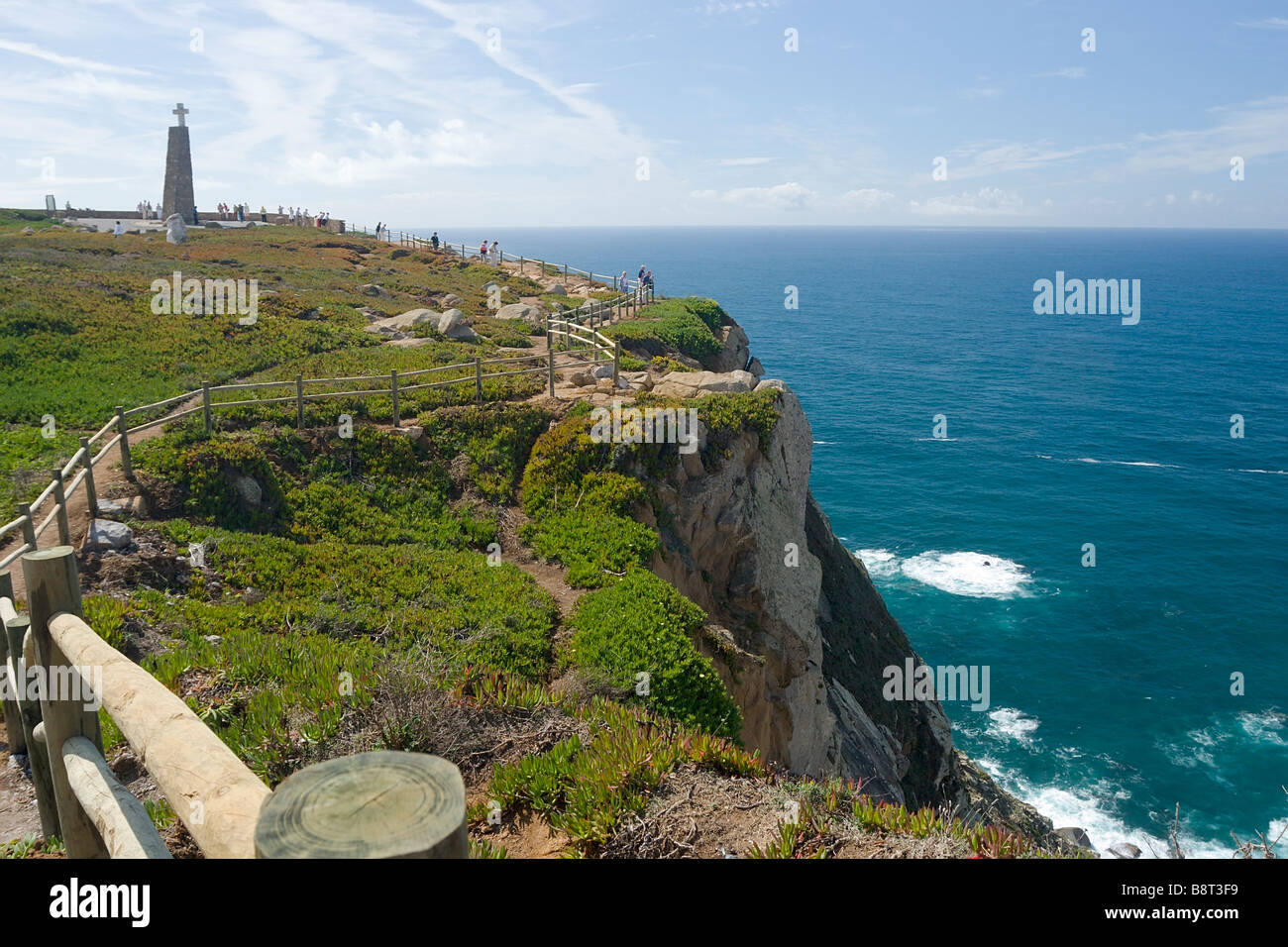 cabo da Roca Cape Roca Portugal Stock Photo - Alamy