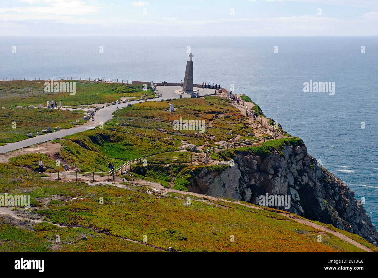 cabo da Roca Cape Roca Portugal Stock Photo - Alamy