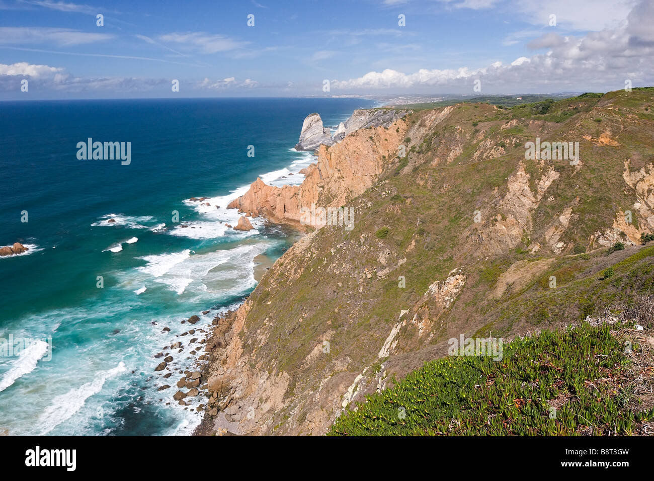 Aerial view roca cape portugal hi-res stock photography and images - Alamy