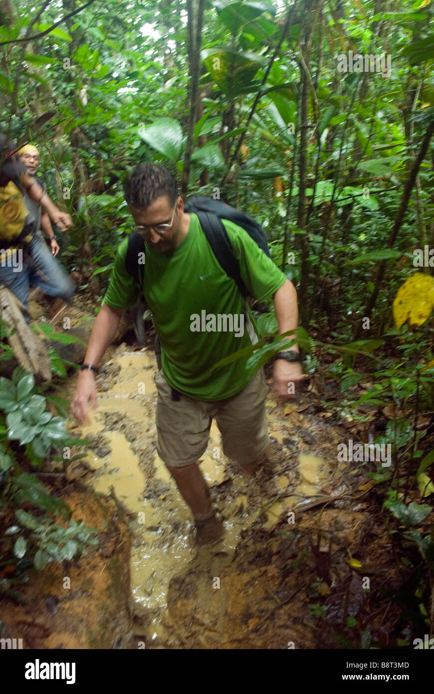 American explorers during a jungle expedition across Panama's infamous ...