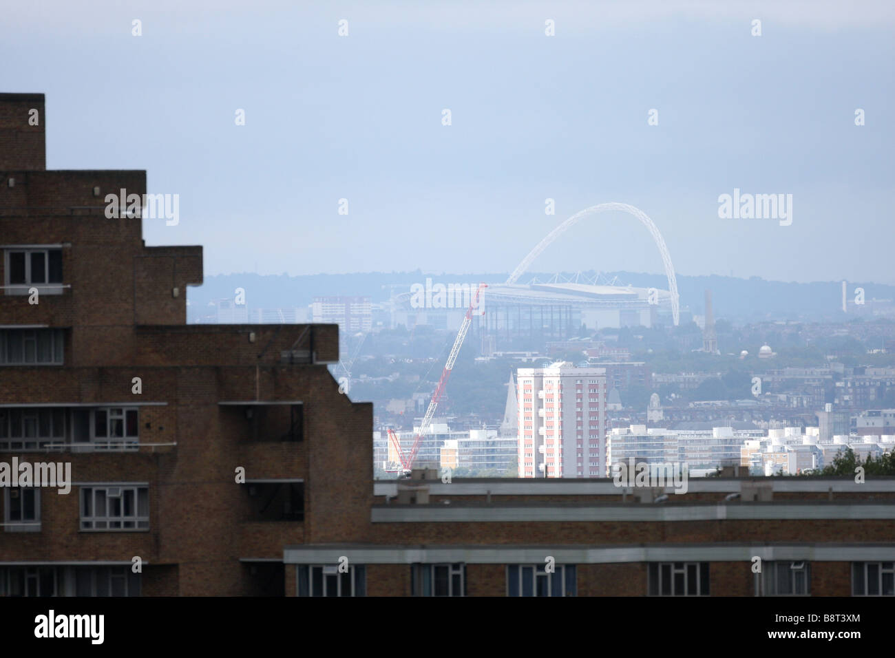 Wembley Stadium as seen from the Horniman Museum Forest Hill South East ...