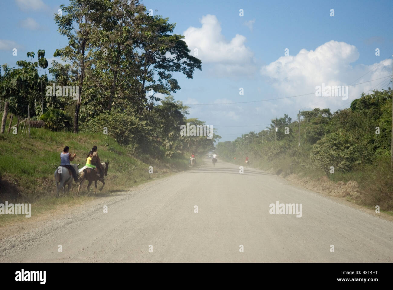 The Pan American Highway near Yaviza Panama's Darien region Stock Photo ...
