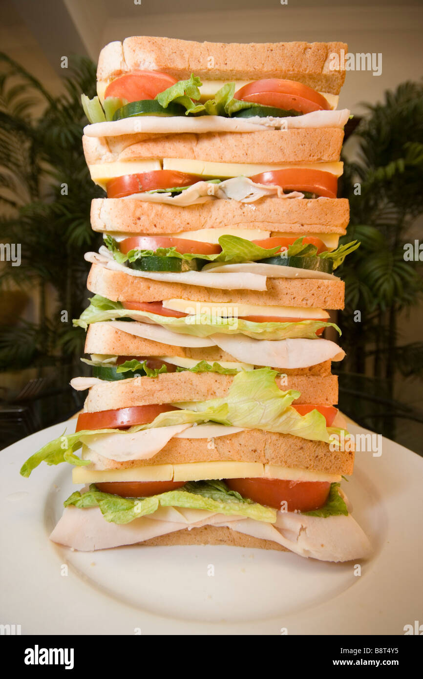 Giant sandwich Stock Photo - Alamy