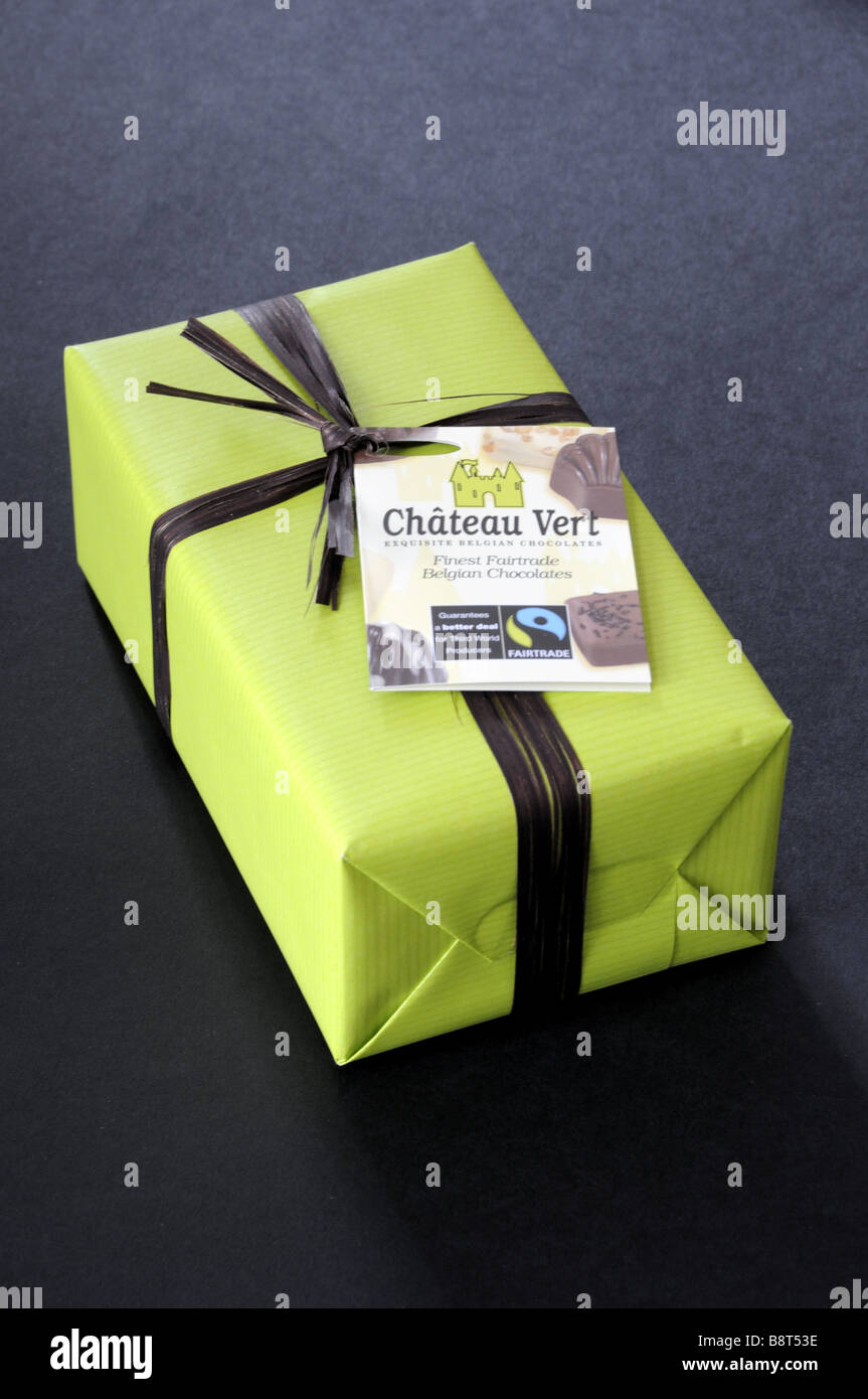 Fairtrade logo chocolate hi-res stock photography and images - Alamy