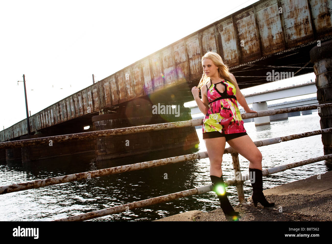 Lean bridge hi-res stock photography and images - Alamy