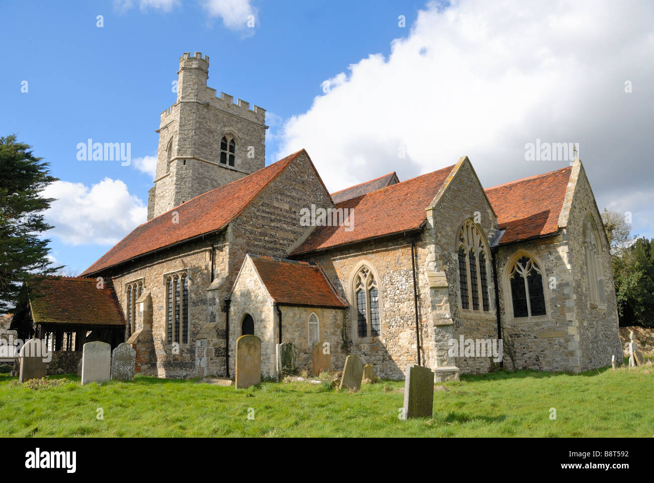 St Michaels church Fobbing Essex Stock Photo - Alamy