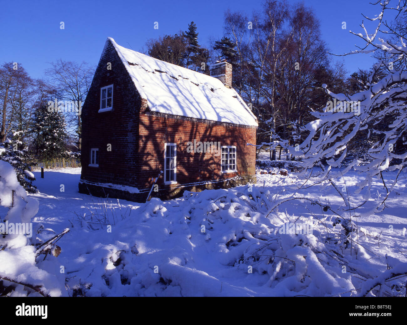 Toad Hole Cottage, former marshman's cottage, now a museum, at How Hill ...