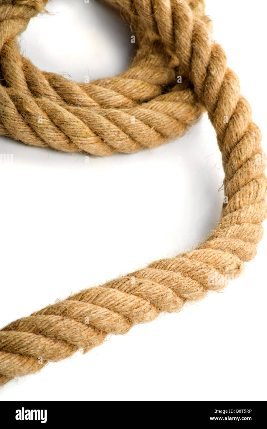 Coils of rope hi-res stock photography and images - Alamy