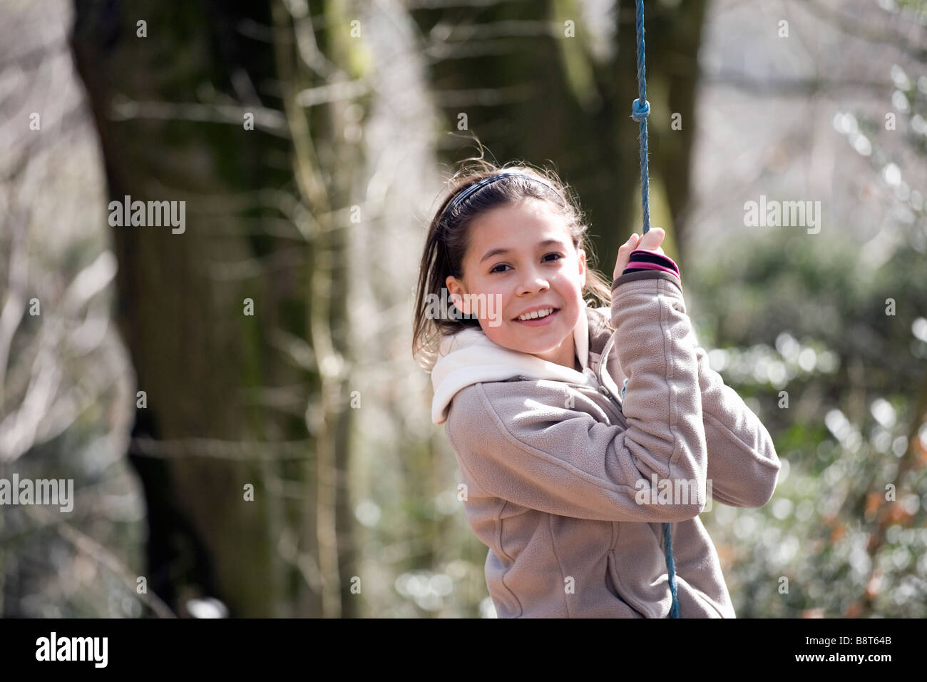 Rope swing hi-res stock photography and images - Alamy