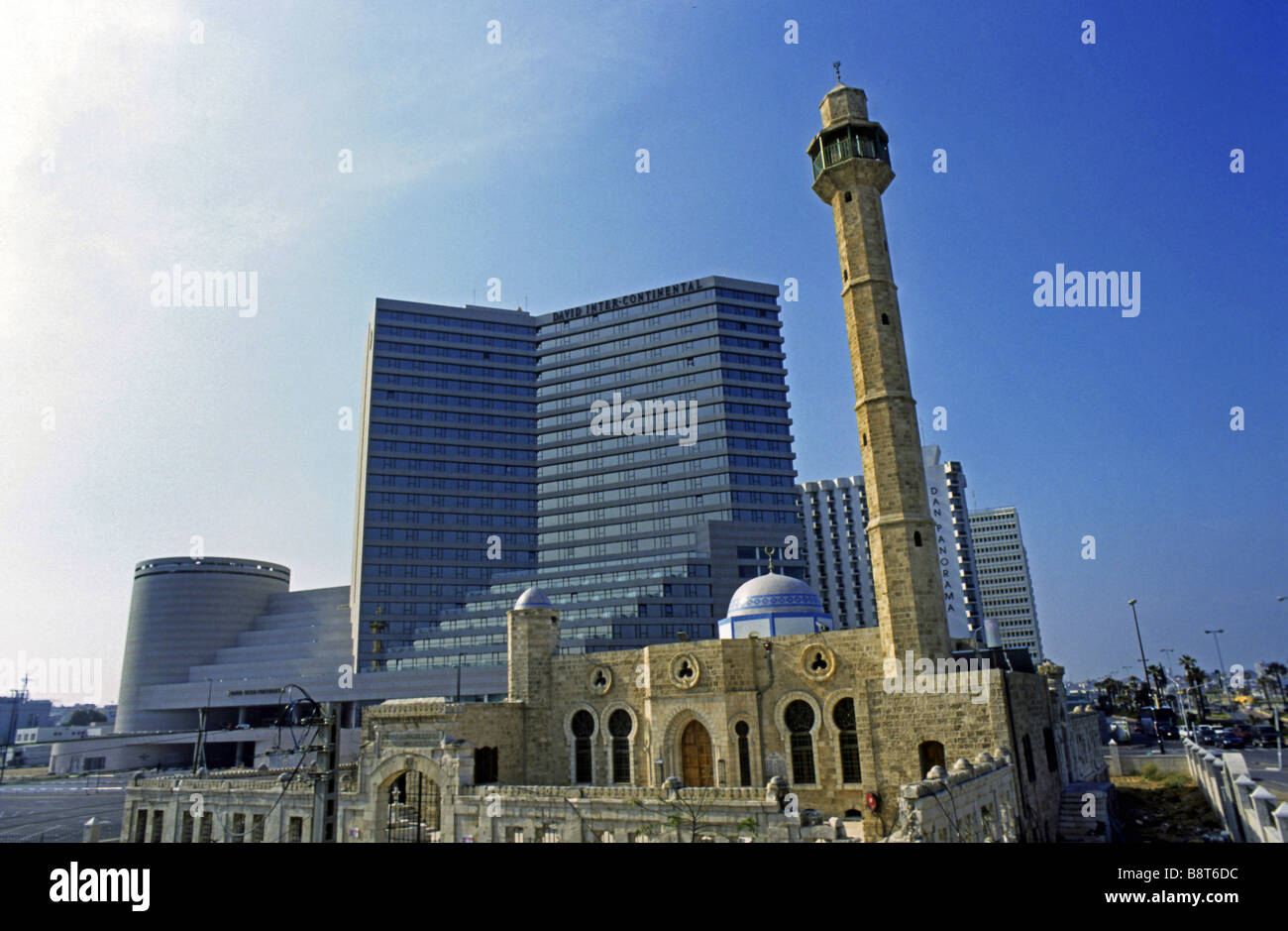 Hassan Bek Mosque and David InterContinental, Israel, Jaffa, Tel Aviv ...