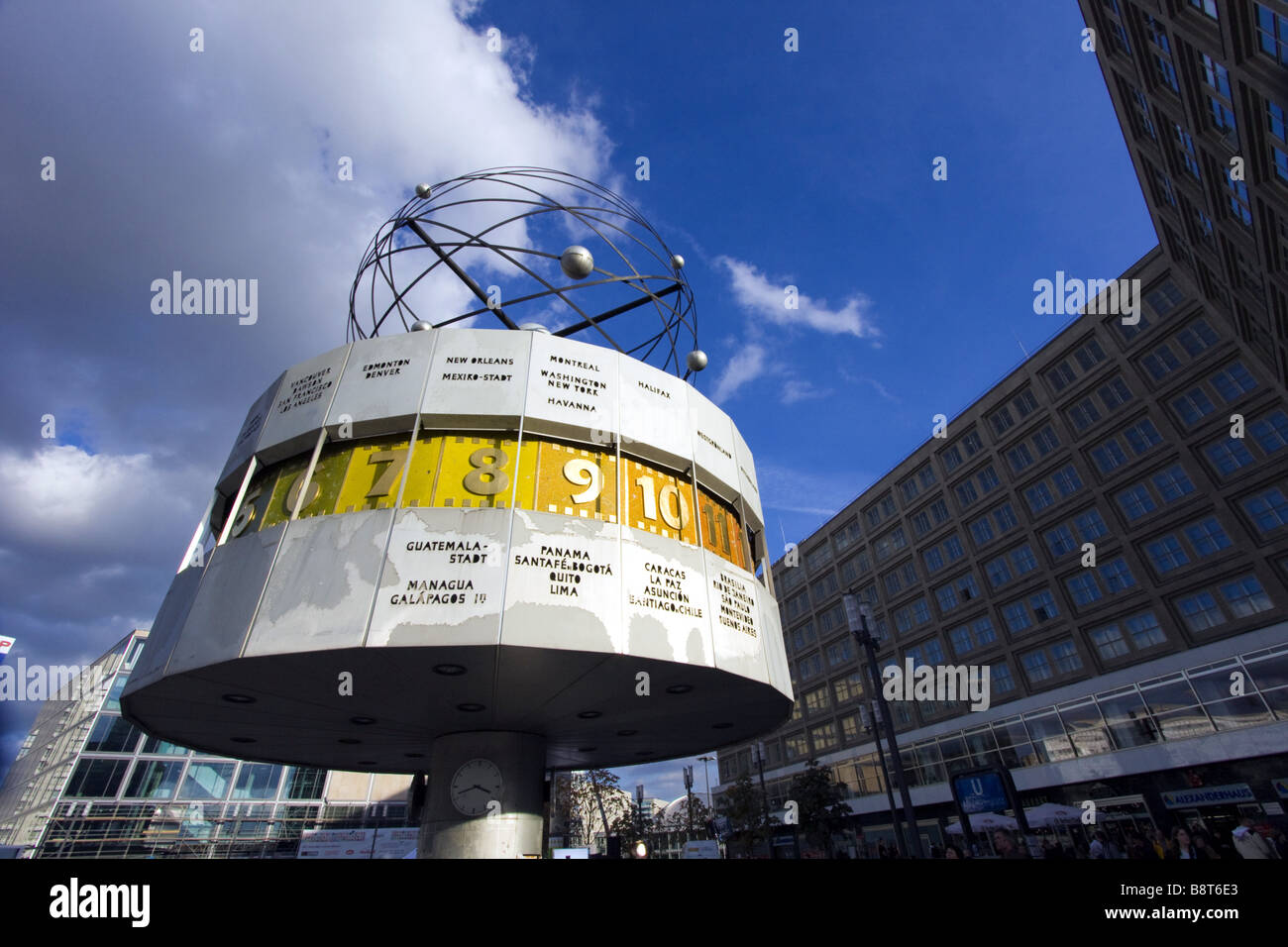 Worldtime Clock High Resolution Stock Photography and Images - Alamy