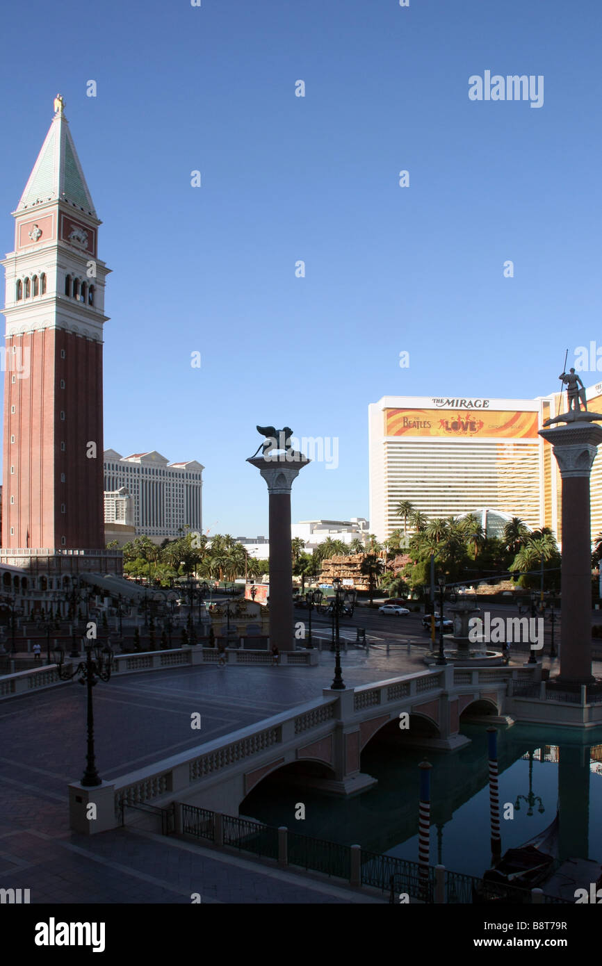 Venetian hotel vegas view hi-res stock photography and images - Alamy