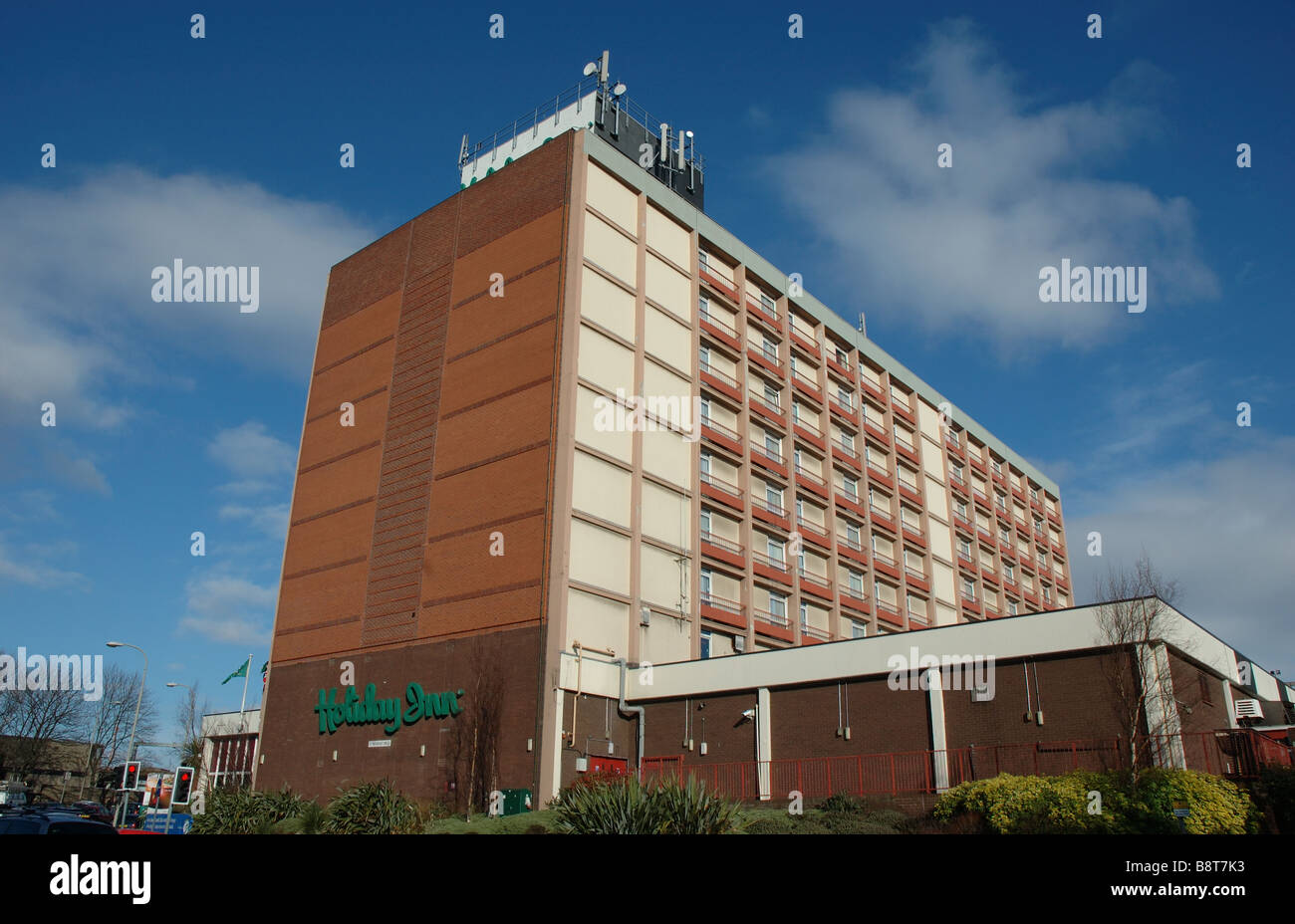 the Holiday Inn, St Nicholas Circle, Leicester, England, UK Stock Photo ...