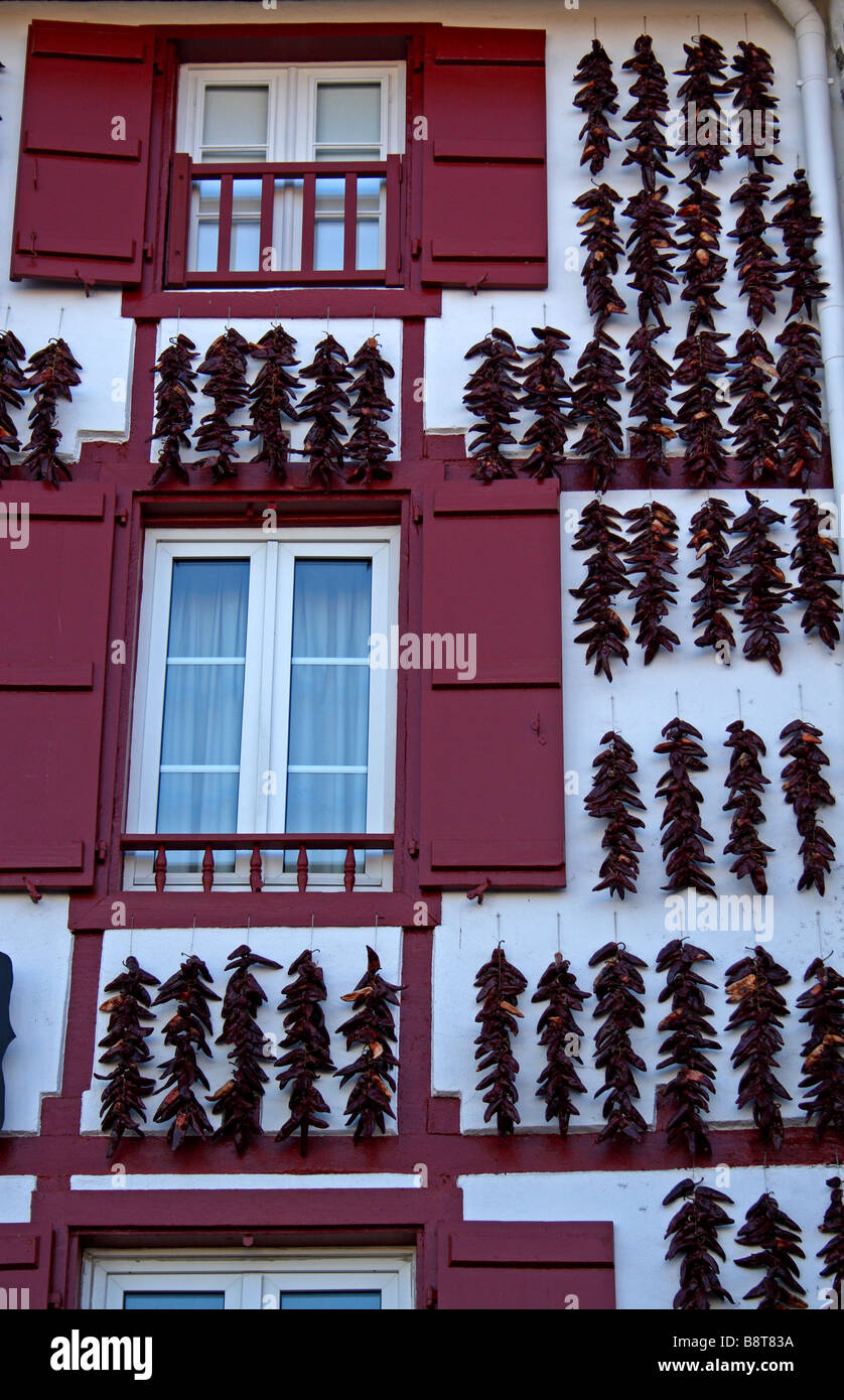 France pays basque espelette food hi-res stock photography and images ...