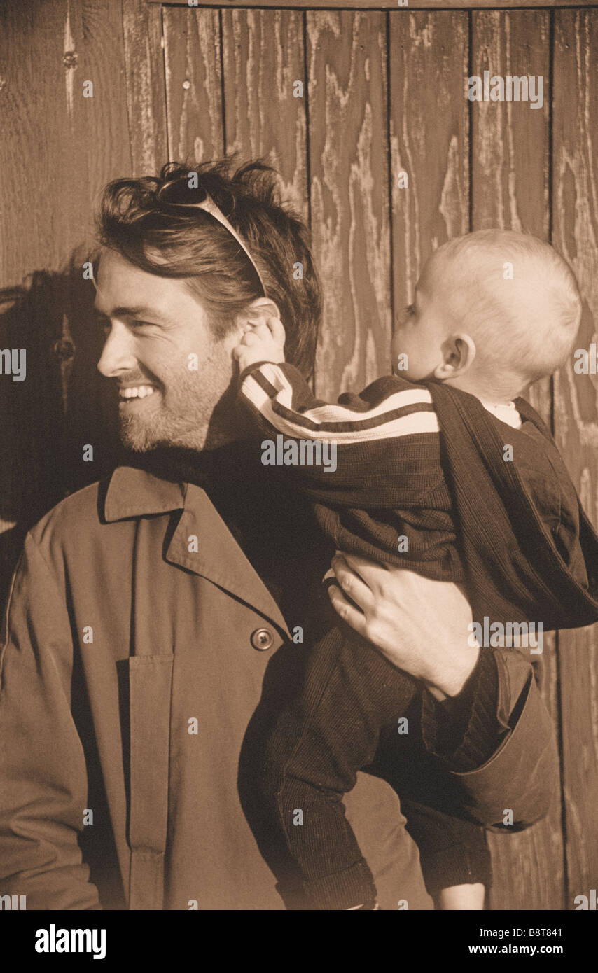 Father child duo hi-res stock photography and images - Alamy