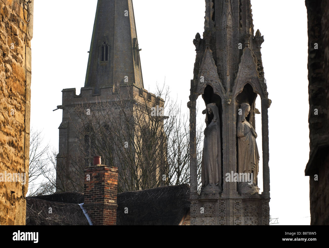 Eleanor Cross and St. Mary Magdalene Church, Geddington ...