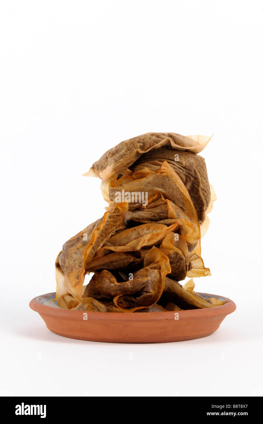 A stack of old tea bags Stock Photo - Alamy