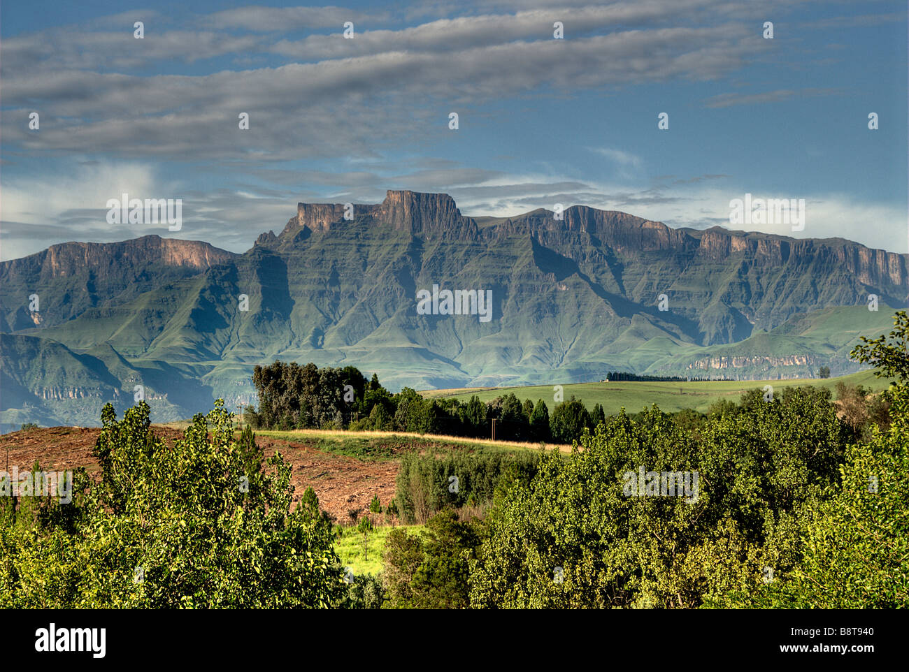 Cathedral Peak, Central Drakensberg Mountains KwaZulu Natal South ...