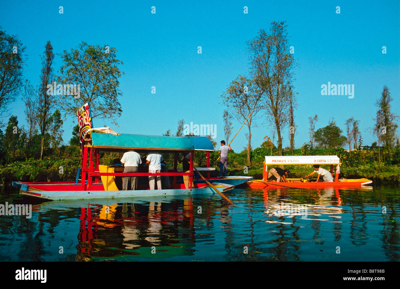 Xochimilco garden hi-res stock photography and images - Alamy