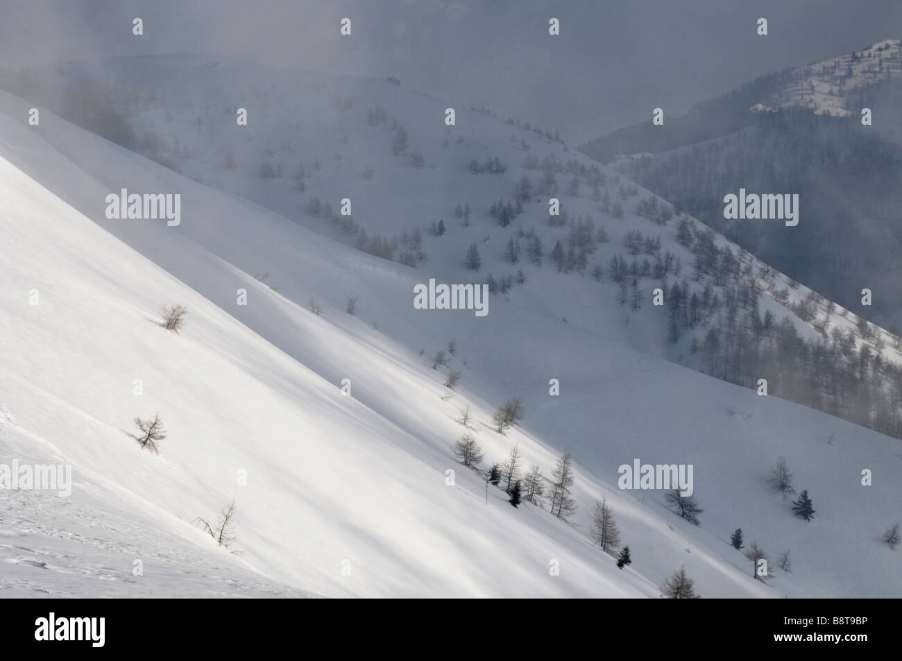 View west from L'Authion, Col de Turini' France Stock Photo - Alamy