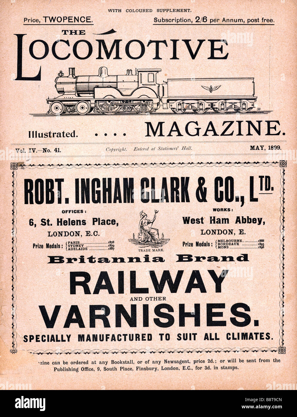 Steam locomotive 1890s hi-res stock photography and images - Alamy