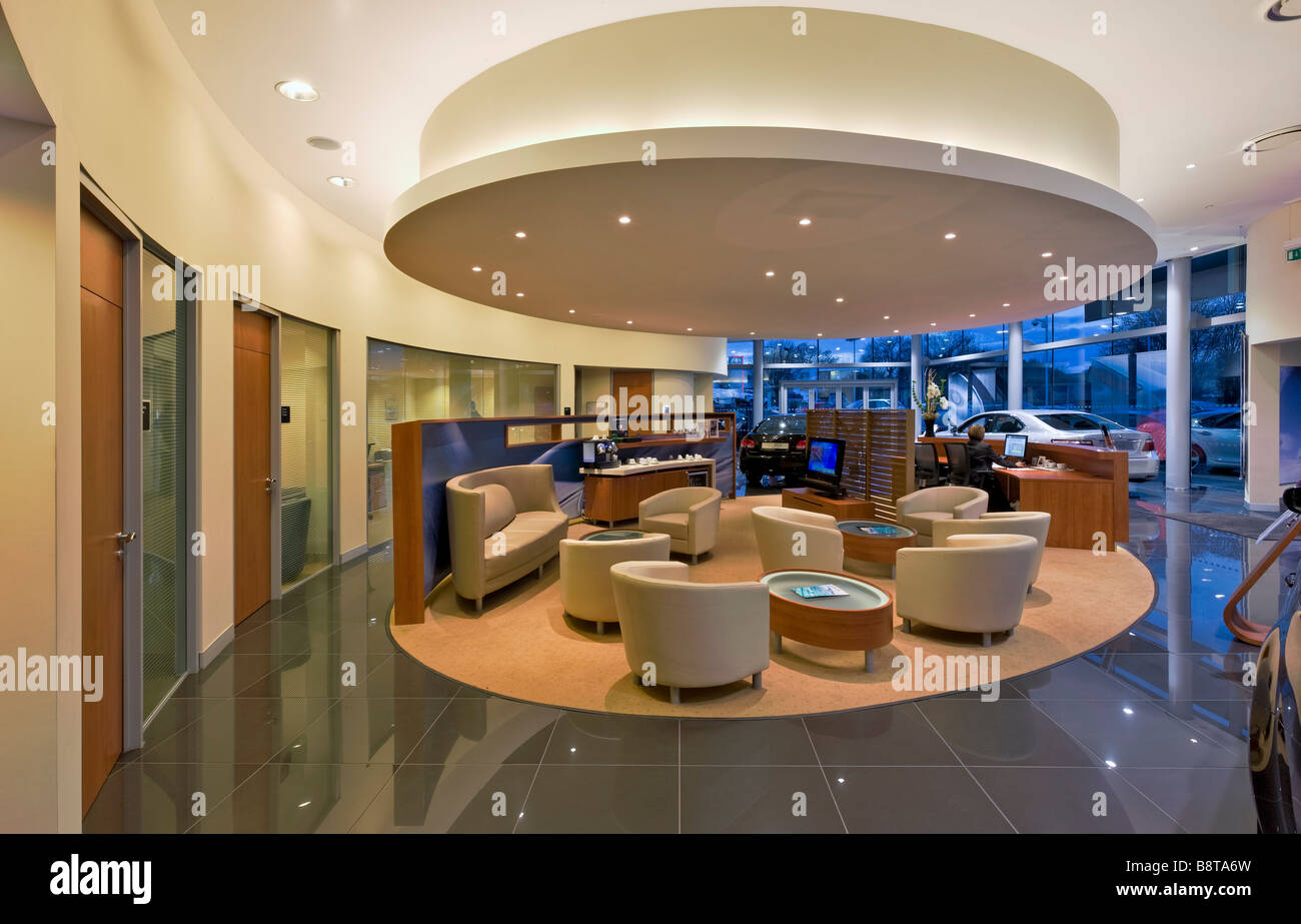 Lexus car showroom Stock Photo - Alamy