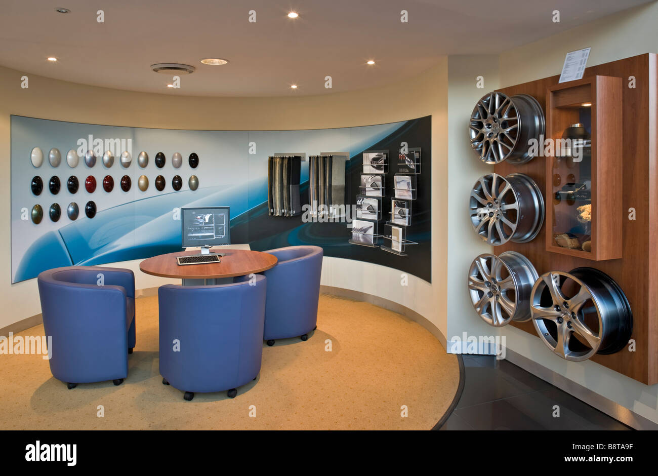 Lexus car showroom Stock Photo - Alamy