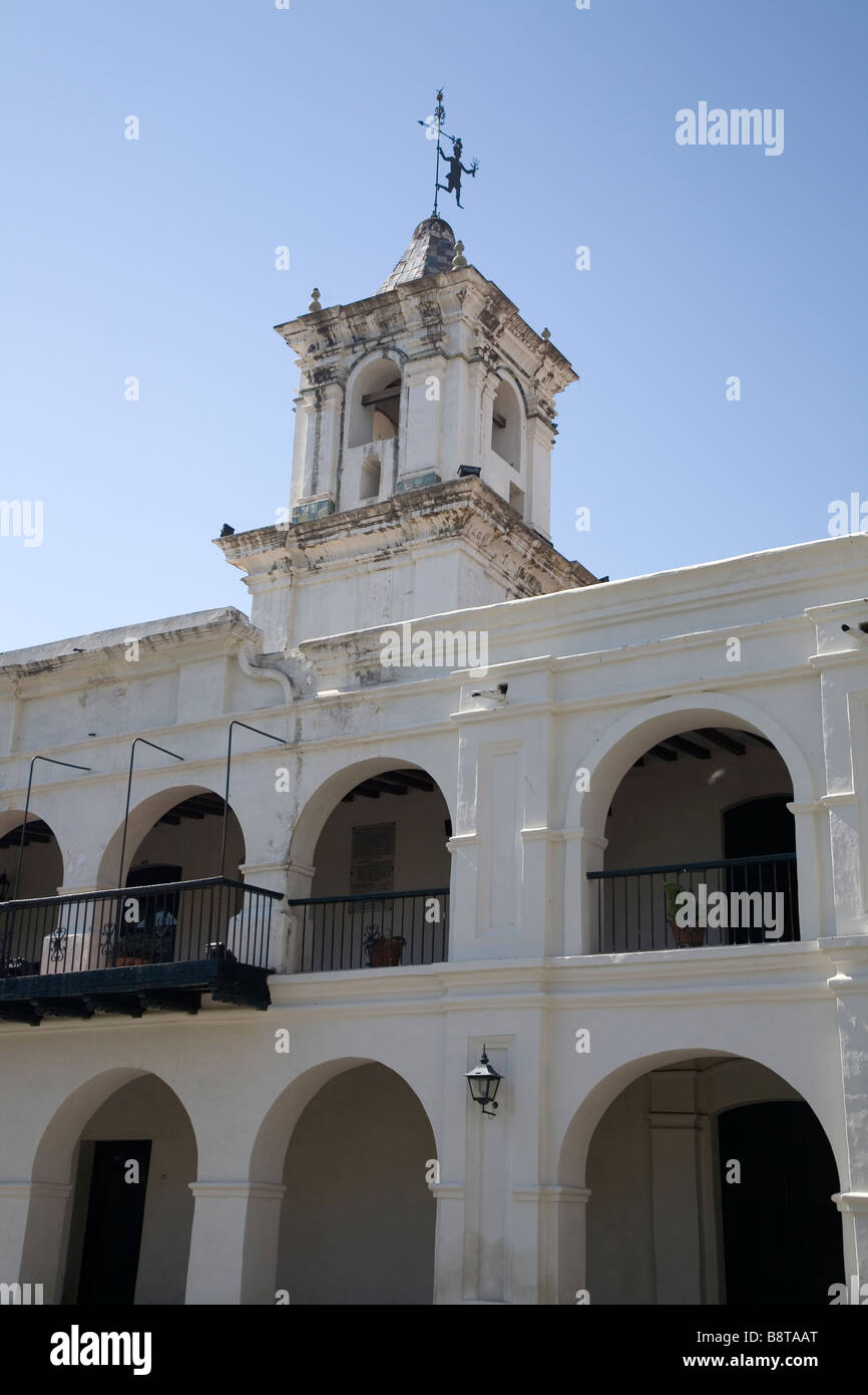 Exterior view of the historic Cabildo Salta Argentina Stock Photo - Alamy