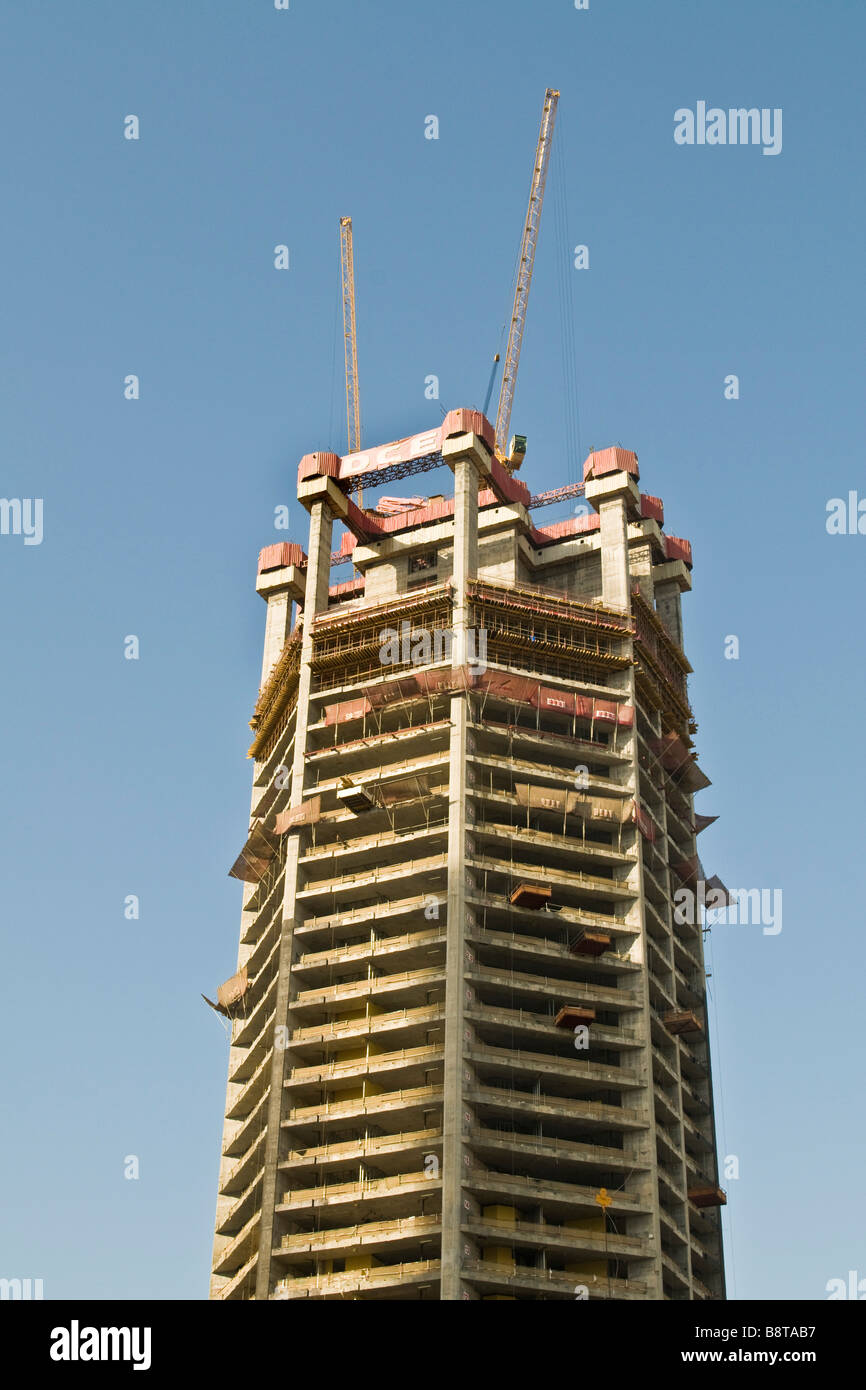 skyscrapers under construction dubai media city dubai united arab ...