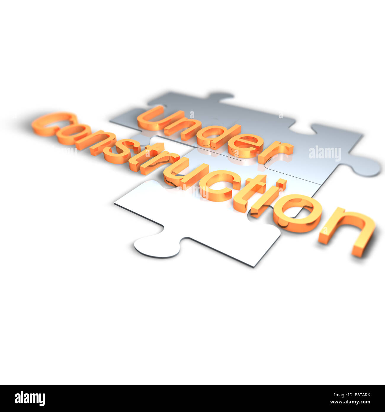 Jigsaw puzzle pieces in progress hi-res stock photography and images ...