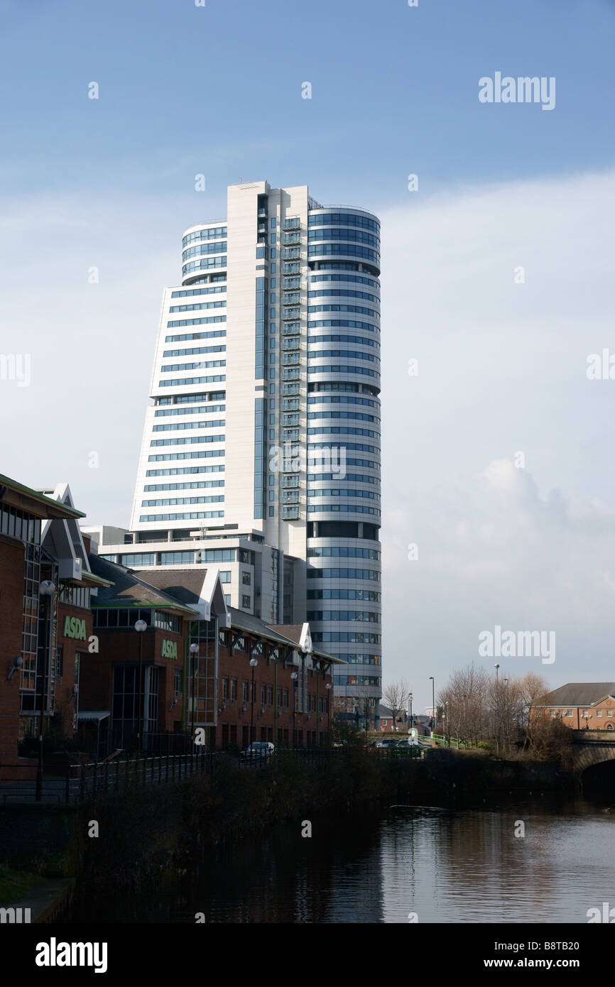 Bridgewater Place a new build Tower block on the waterfront area, Leeds ...