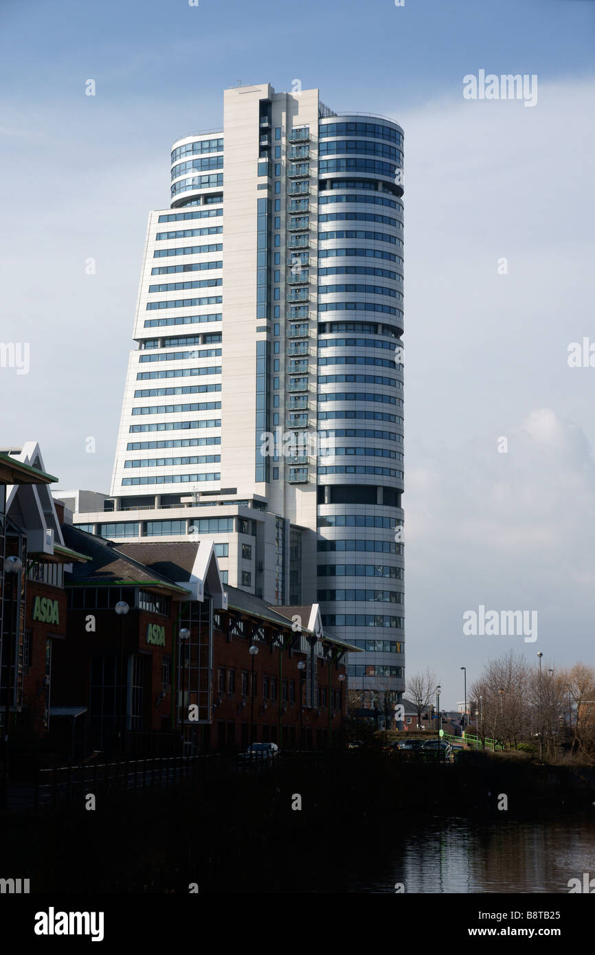 Bridgewater Place a new build Tower block on the waterfront area, Leeds ...
