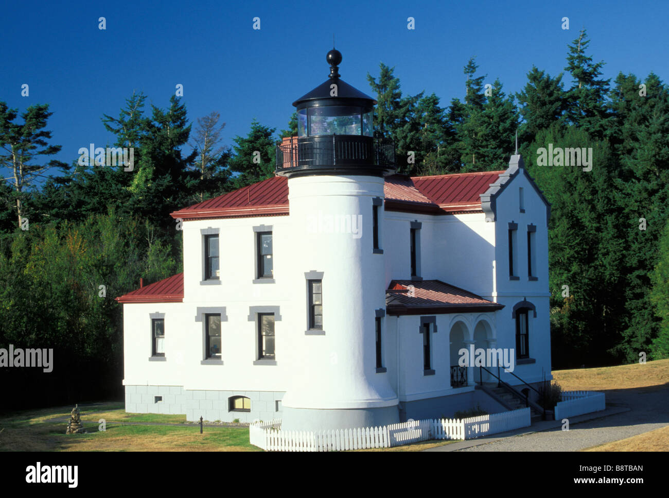 Admiralty Head Lighthouse Stock Photo - Alamy