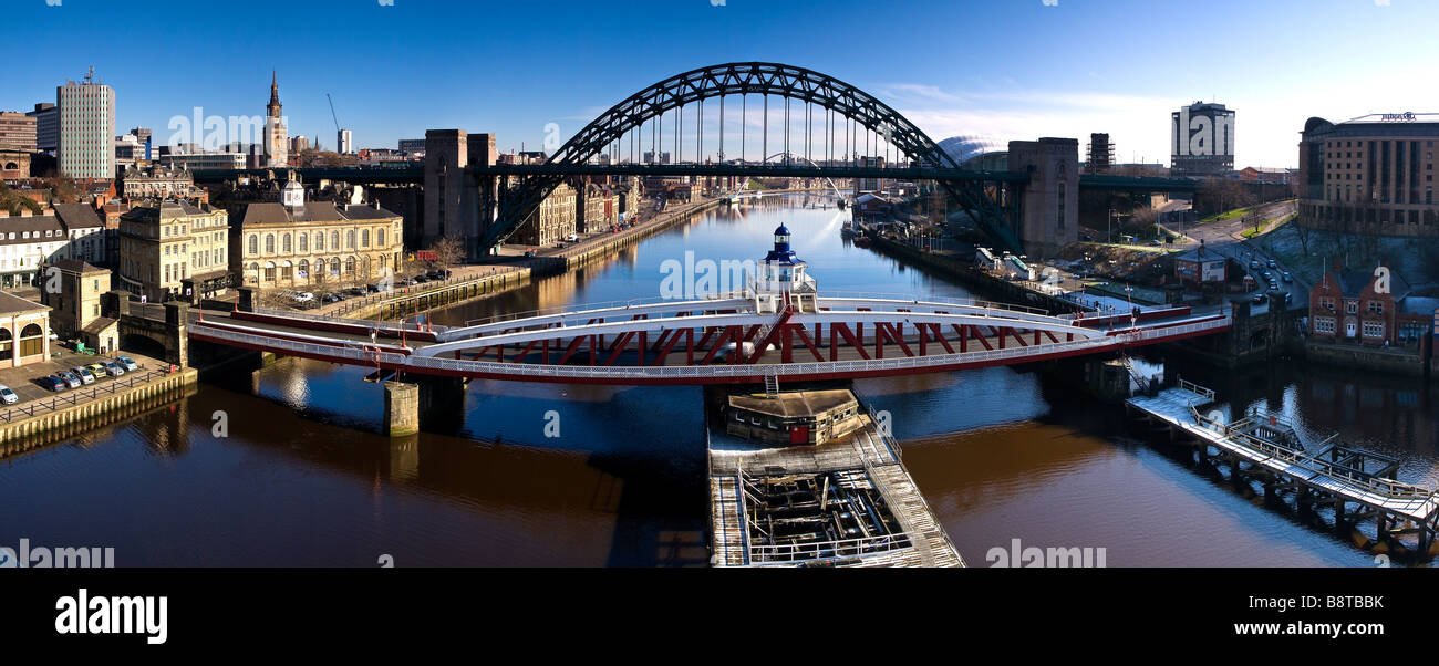 Three newcastle bridges hi-res stock photography and images - Alamy