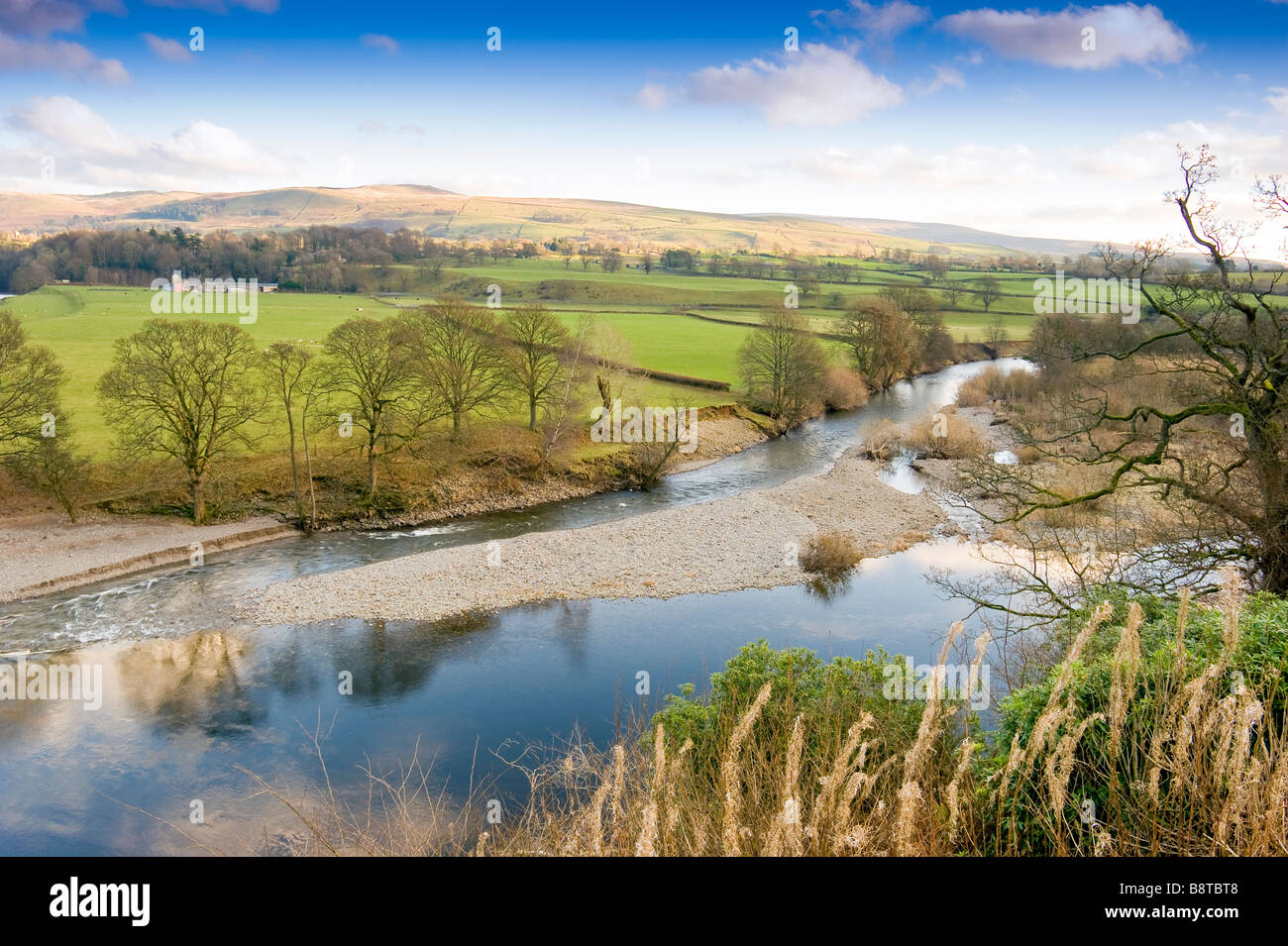 Lune Valley in the Yorkshire Dales National Park England Stock Photo ...