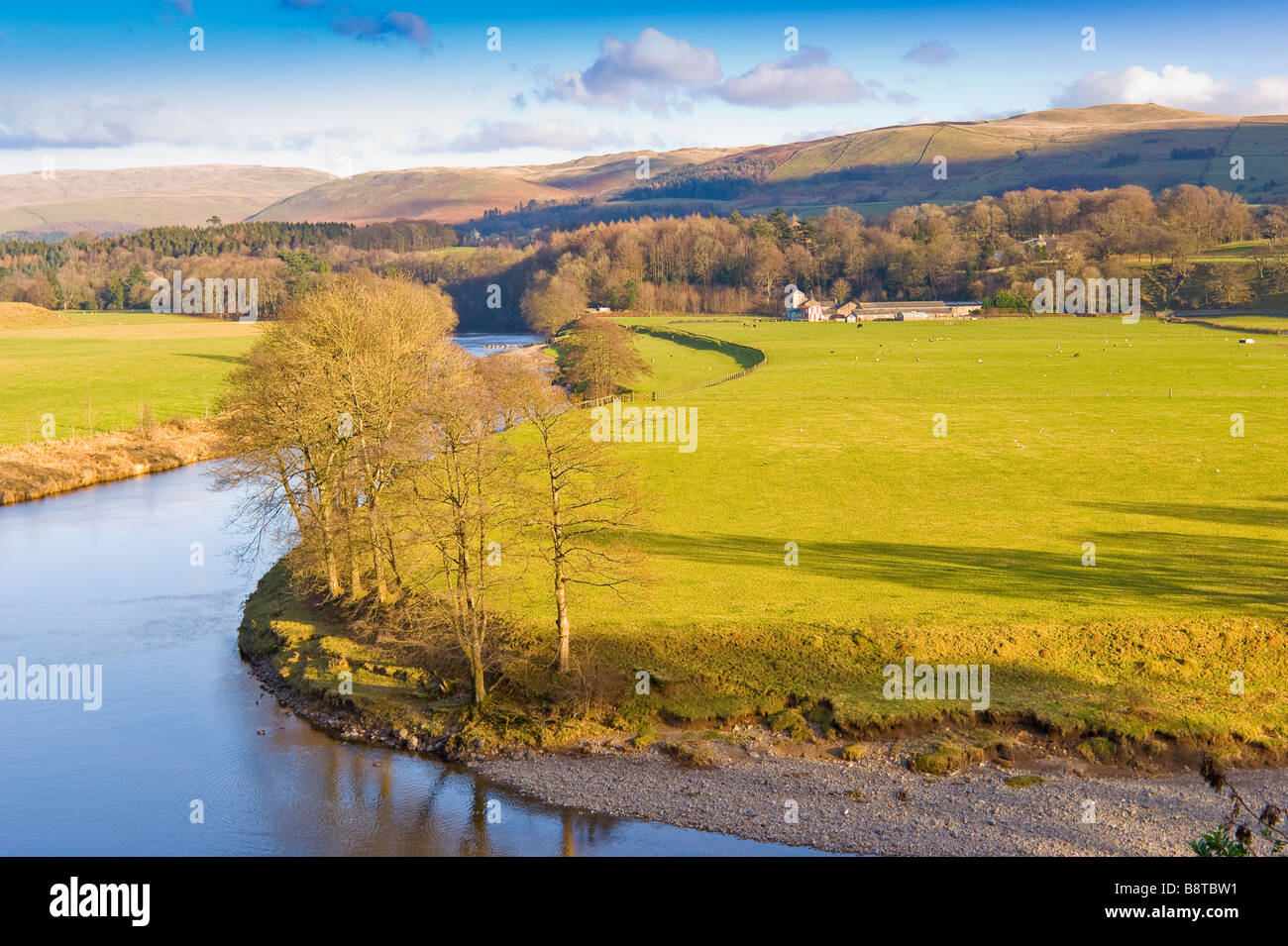Lune Valley in the Yorkshire Dales National Park England Stock Photo ...