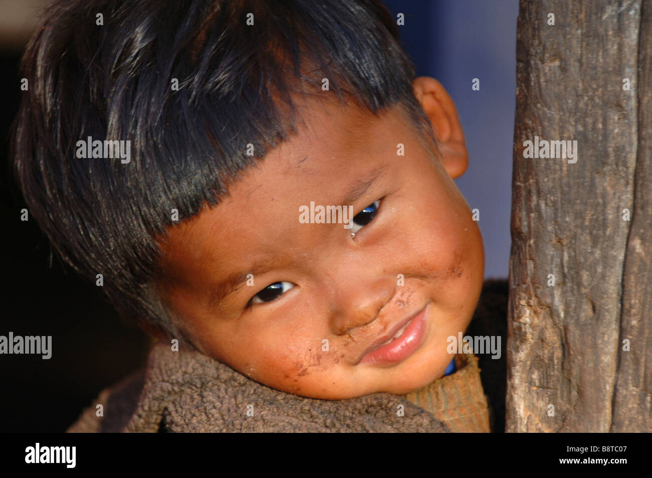 small boy of Myanmar, Burma Stock Photo - Alamy