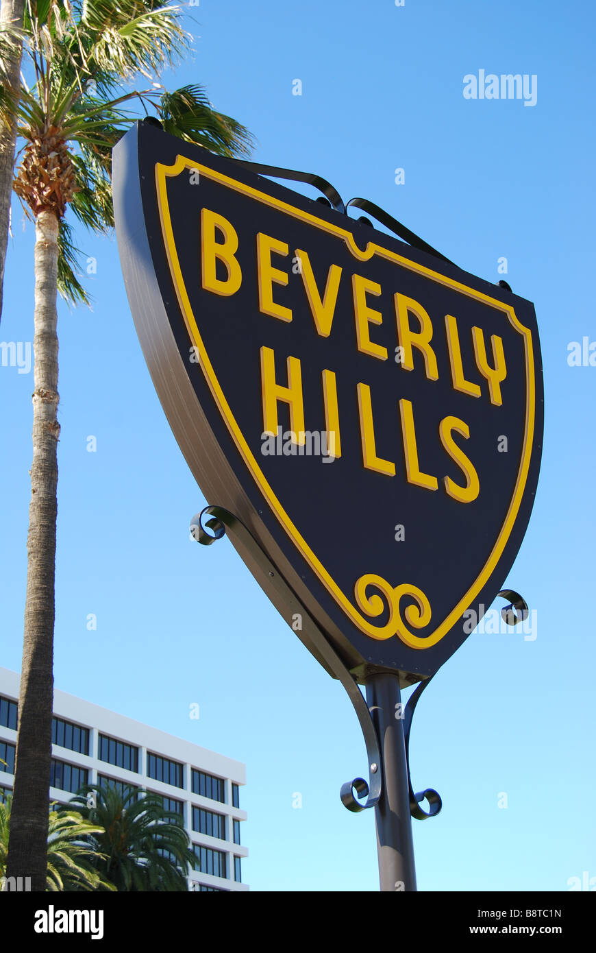 Beverly Hills sign, Beverly Hills, Los Angeles, California, United ...