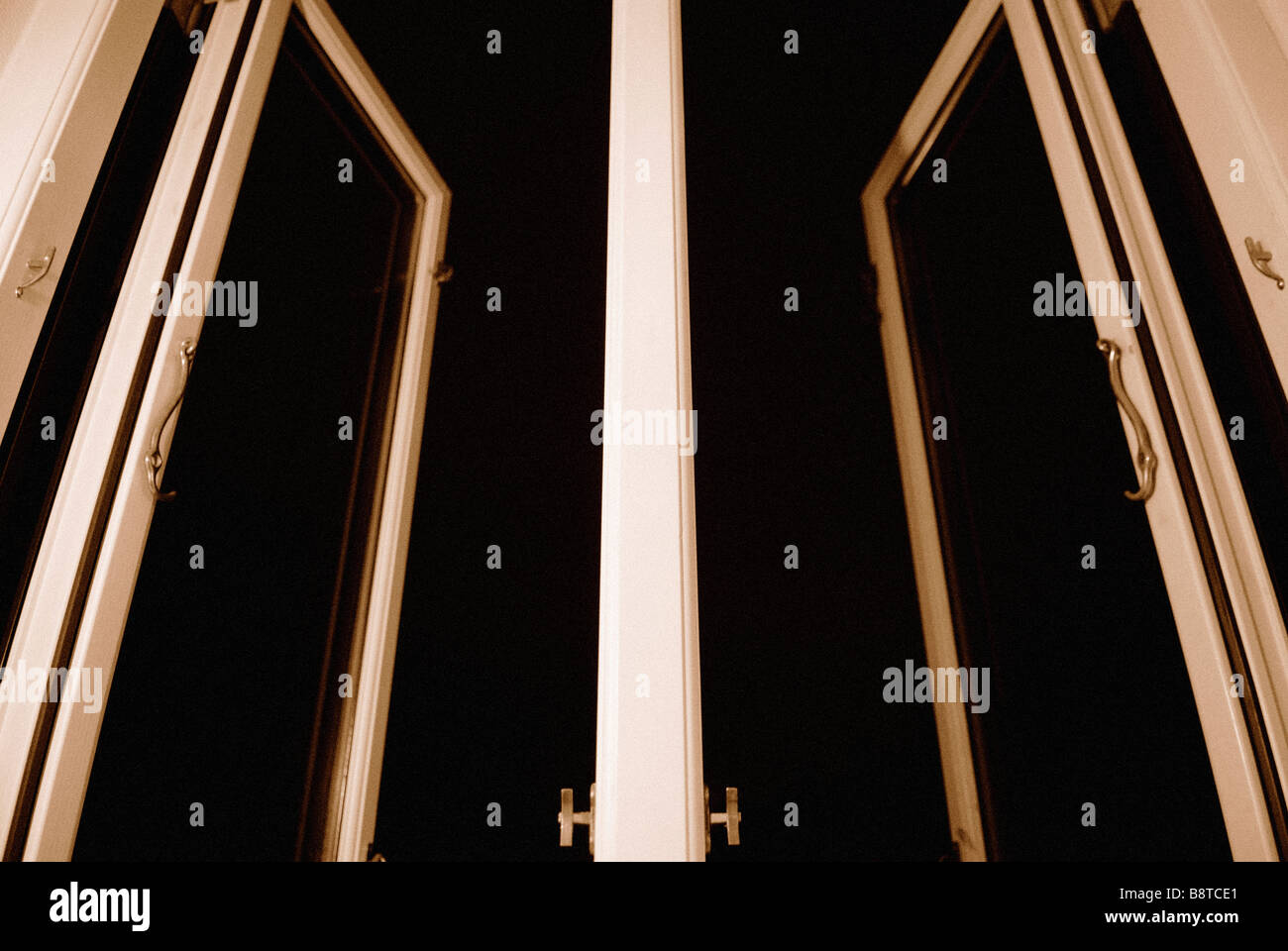 Window low view eerie hi-res stock photography and images - Alamy