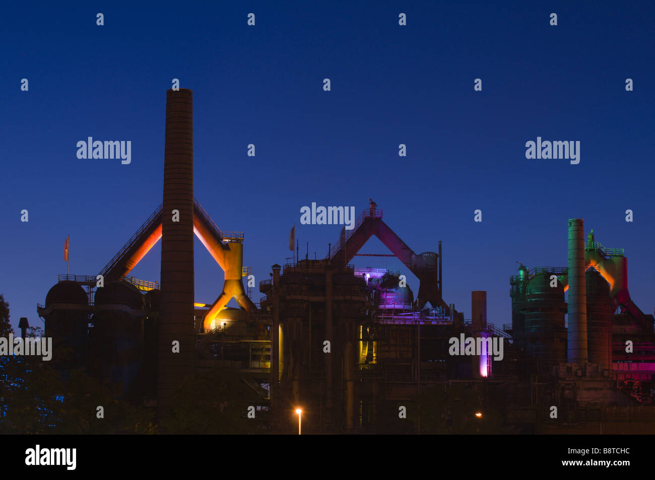 Voelklingen Ironworks, Germany, Saarland, Voelklingen Stock Photo - Alamy